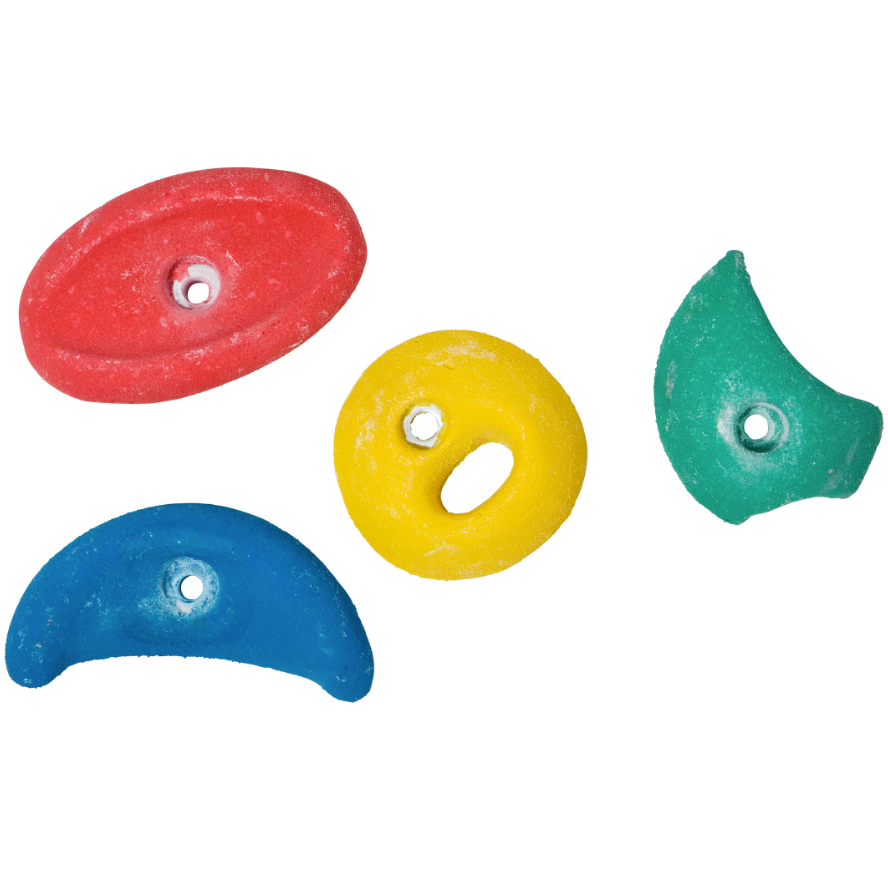 Climbing Grips With Raw Bolts – PlayOn